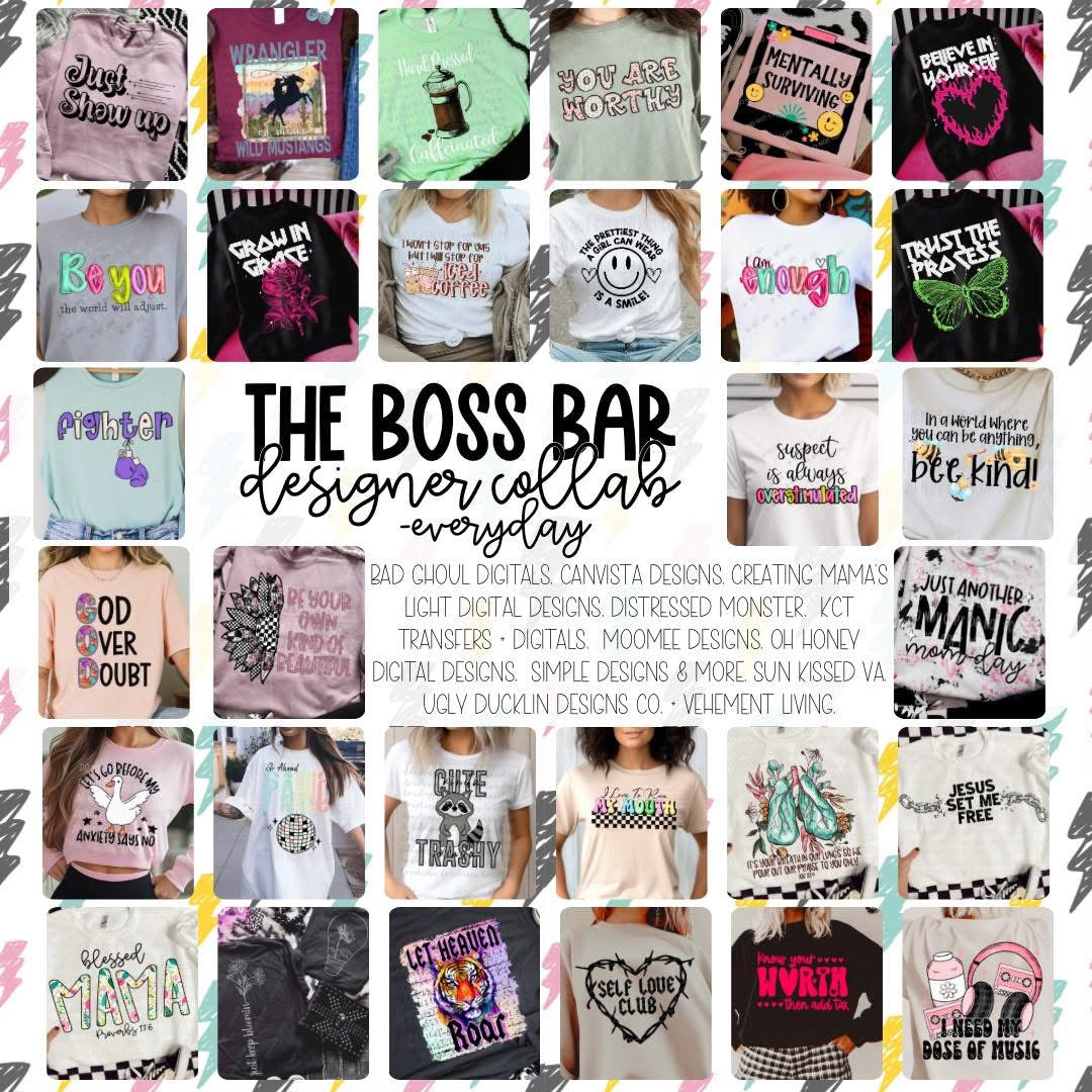 Boss Bar Collab-Everyday – Ink and Amen